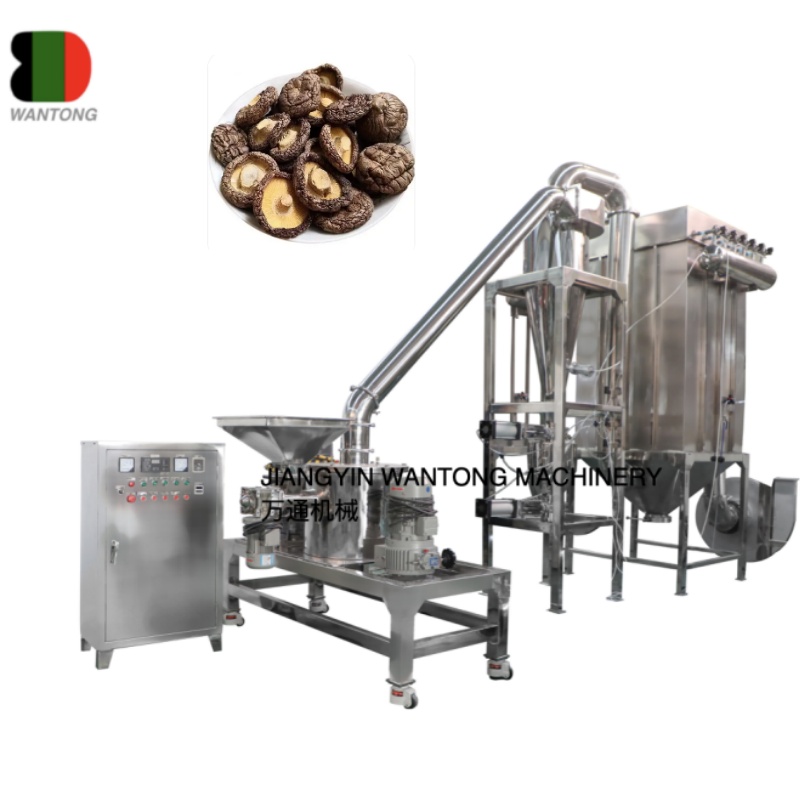 mushroom grinding machine, mushroom grinder, grinding machine, air ...